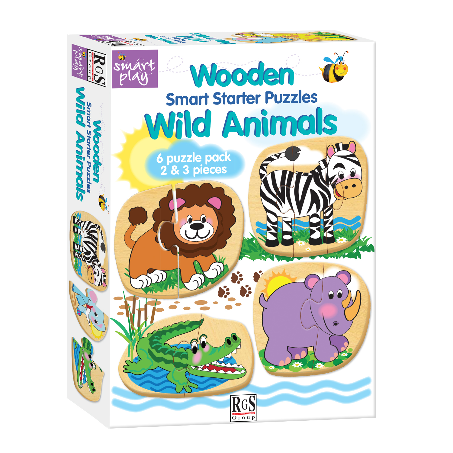 Wild Animals Smart Starter Puzzles - RGS Group