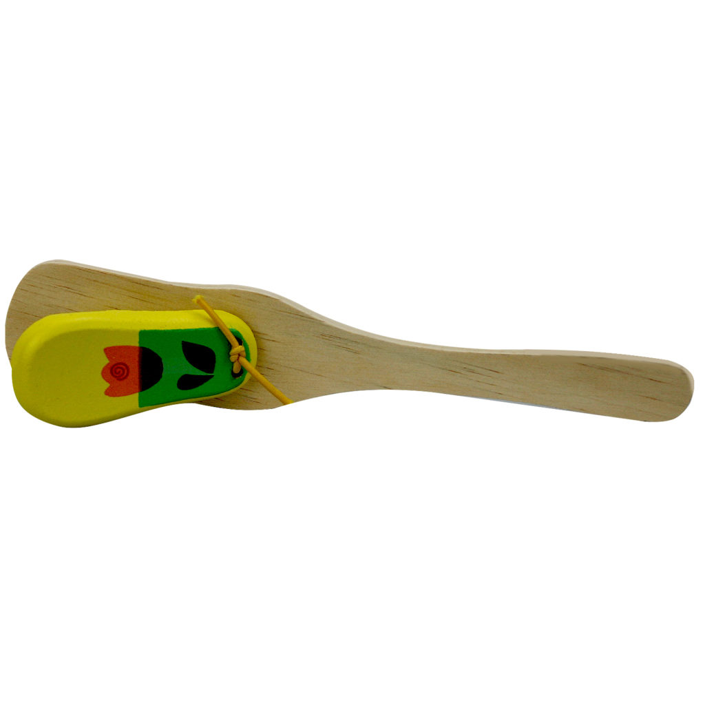 Painted Castanet on Handle – RGS Group