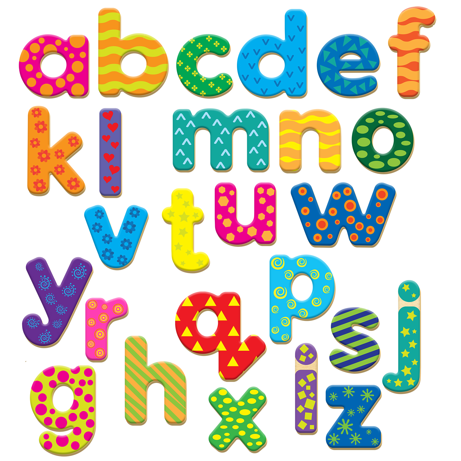 Magnetic Letters Lowercase RGS Group