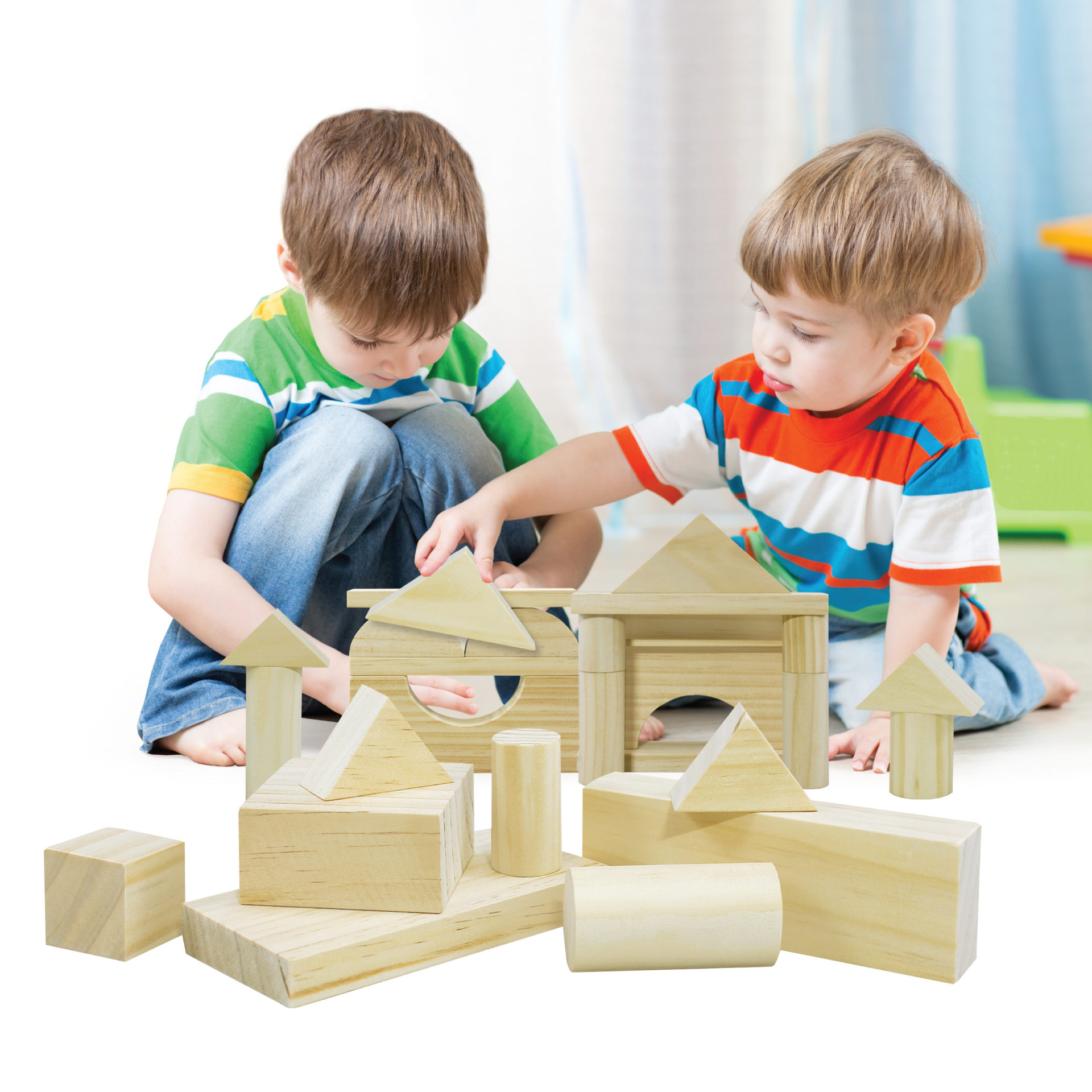 Large Wooden Blocks 60pc – RGS Group
