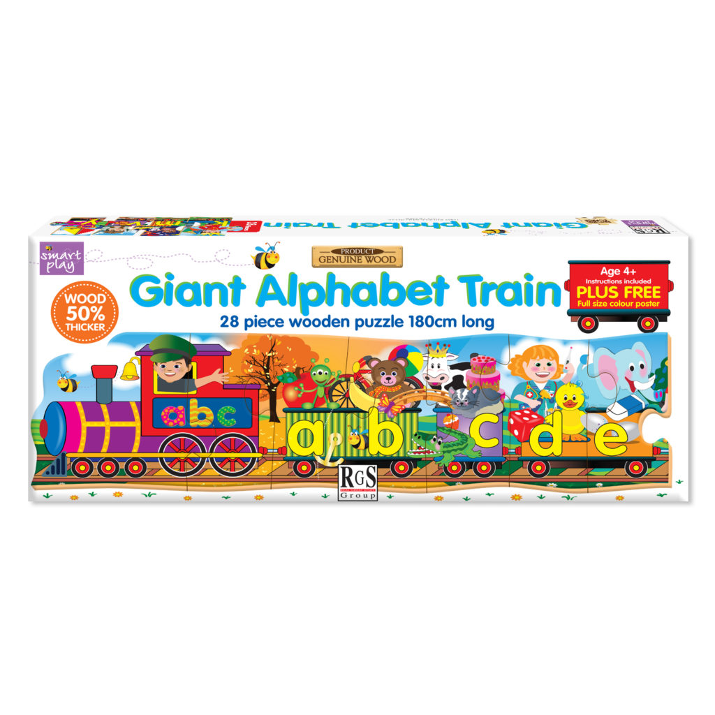 Alphabet Train Floor Puzzle – RGS Group