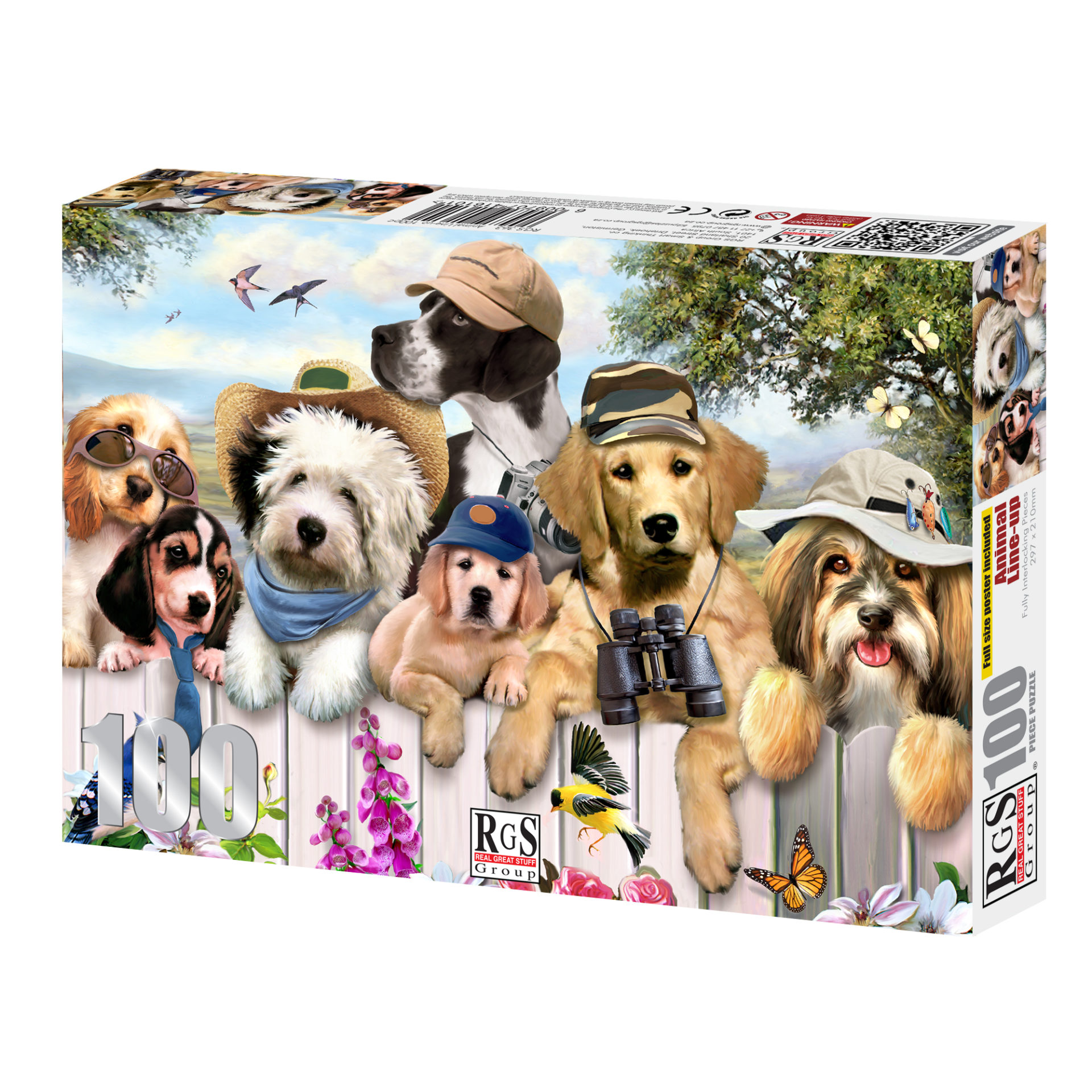 Animal Line-up 100pc – RGS Group