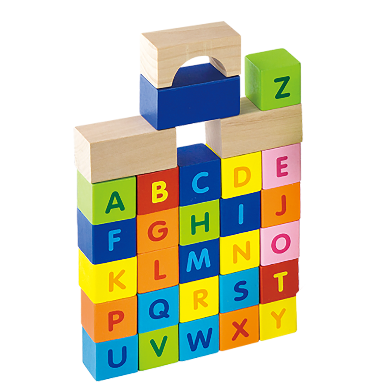 Alphabet & Numbers Block Set - RGS Group