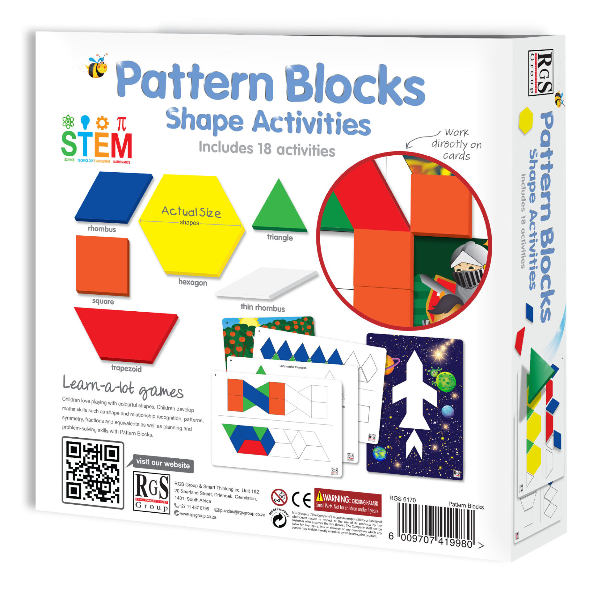 Pattern Blocks Shape Activities – RGS Group