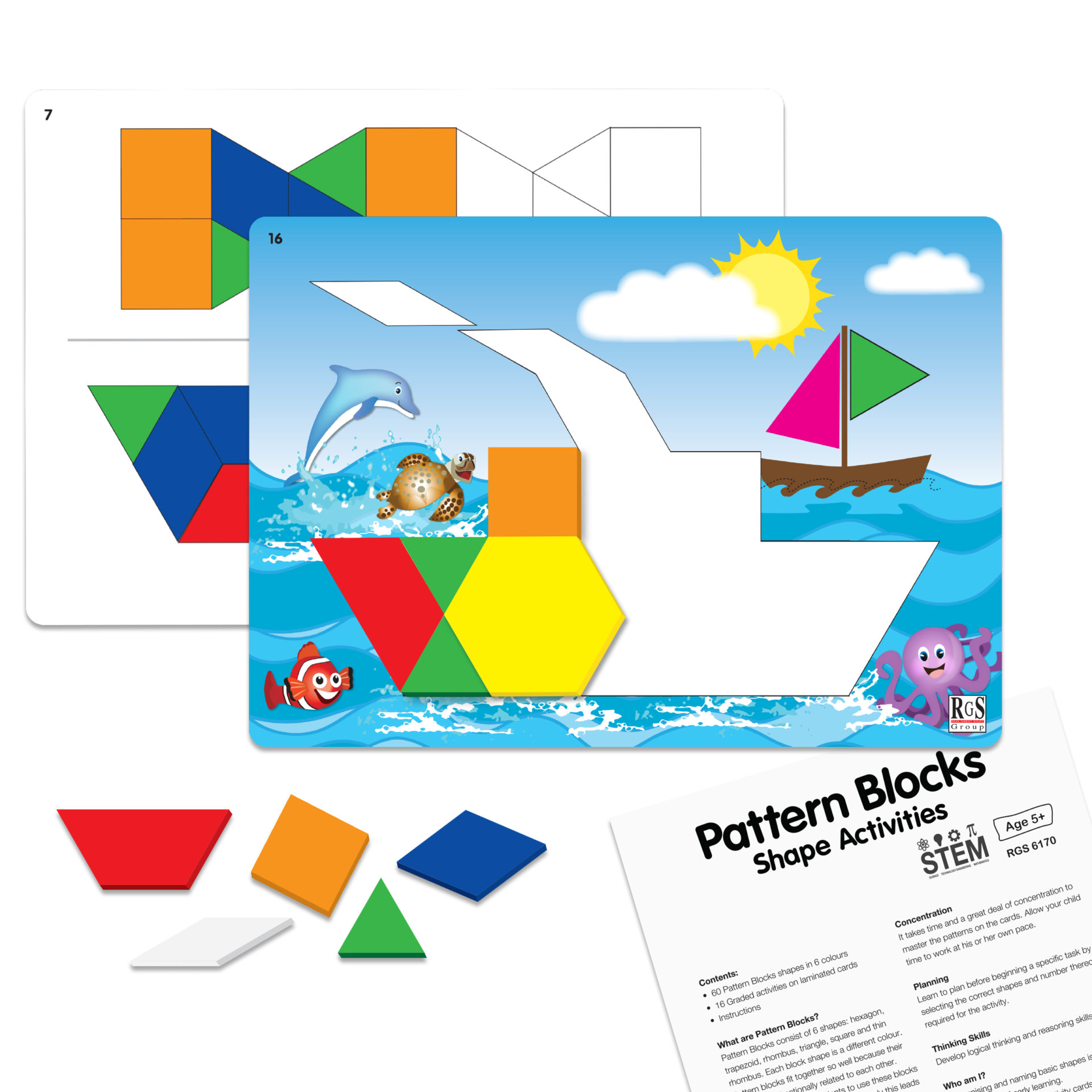 Pattern Blocks Shape Activities – RGS Group