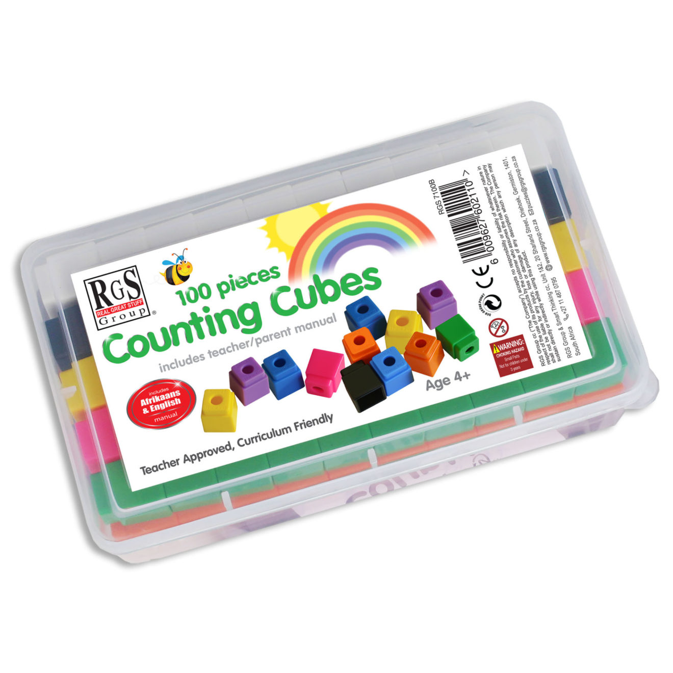 Counting Cubes 100pc Box – RGS Group