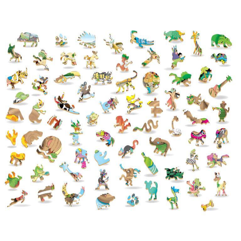 Wild Safari Widget Puzzle 450pc – RGS Group