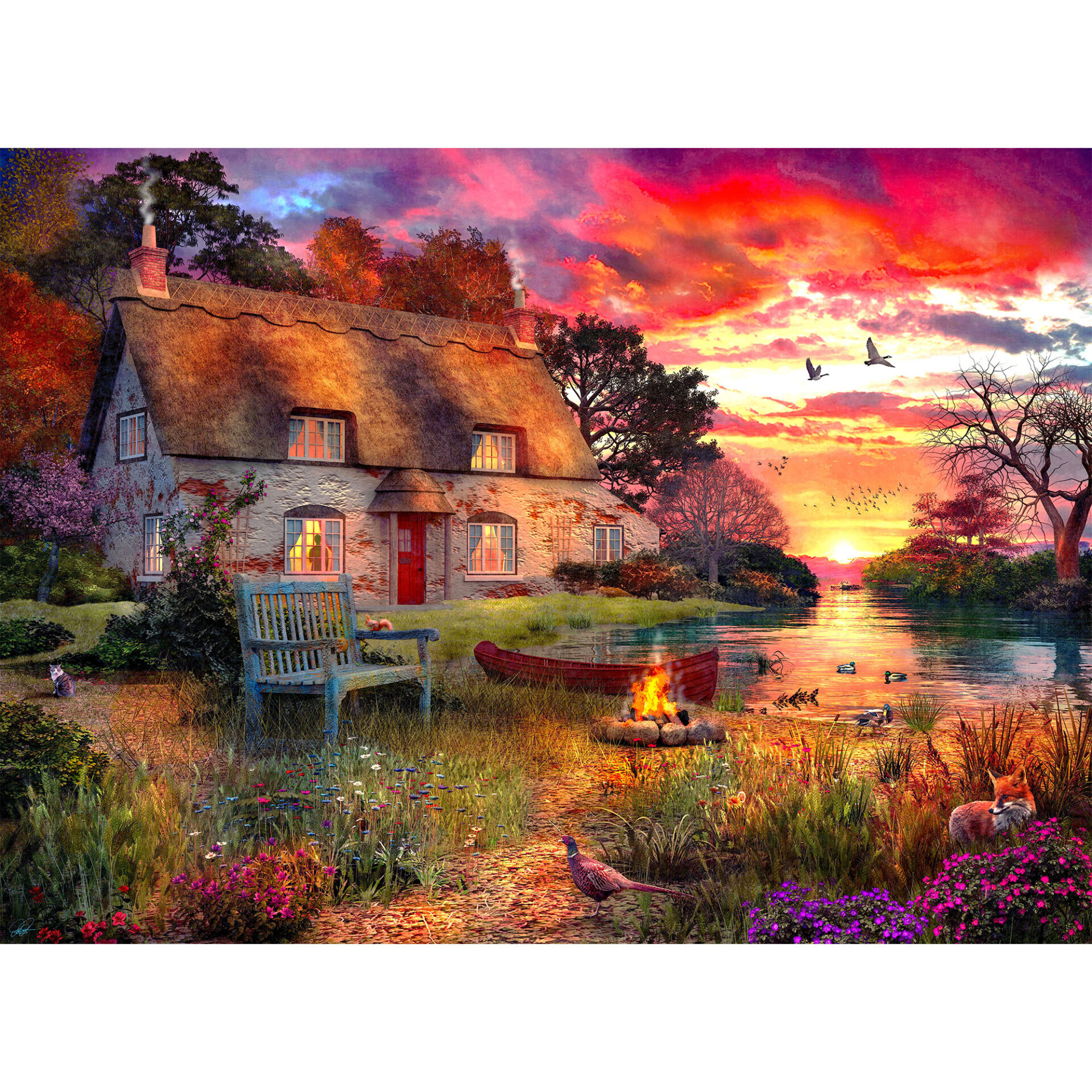 Sunset Cottage 1500pc - RGS Group