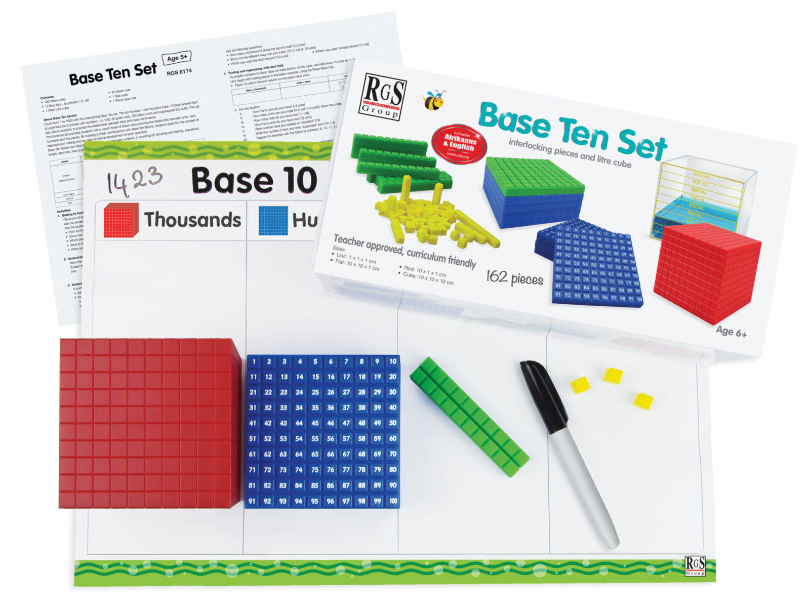 Base Ten Set 122pc - RGS Group