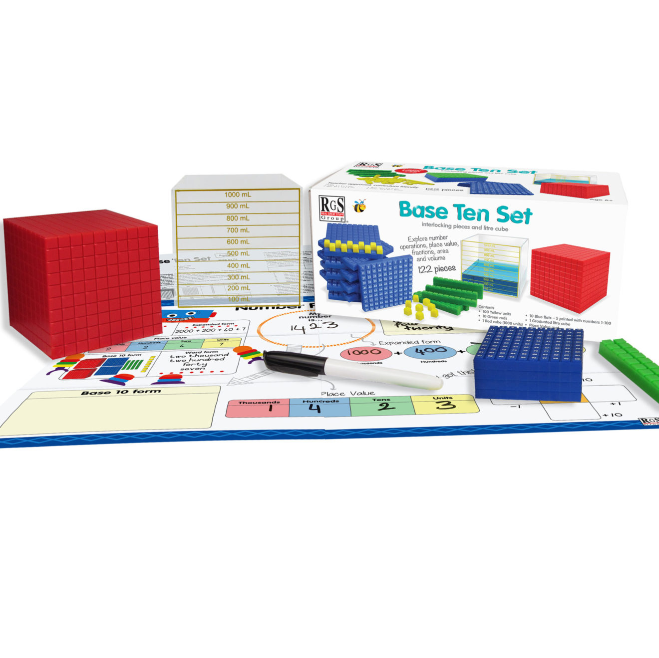 Base Ten Set 122pc – RGS Group