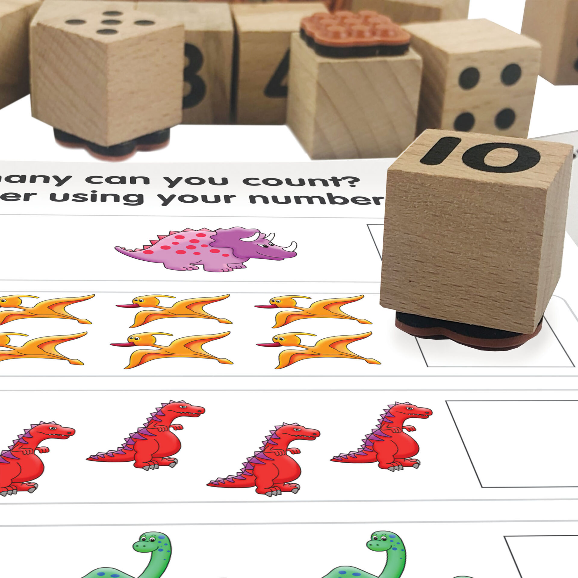 Numbers Stamp Set – RGS Group