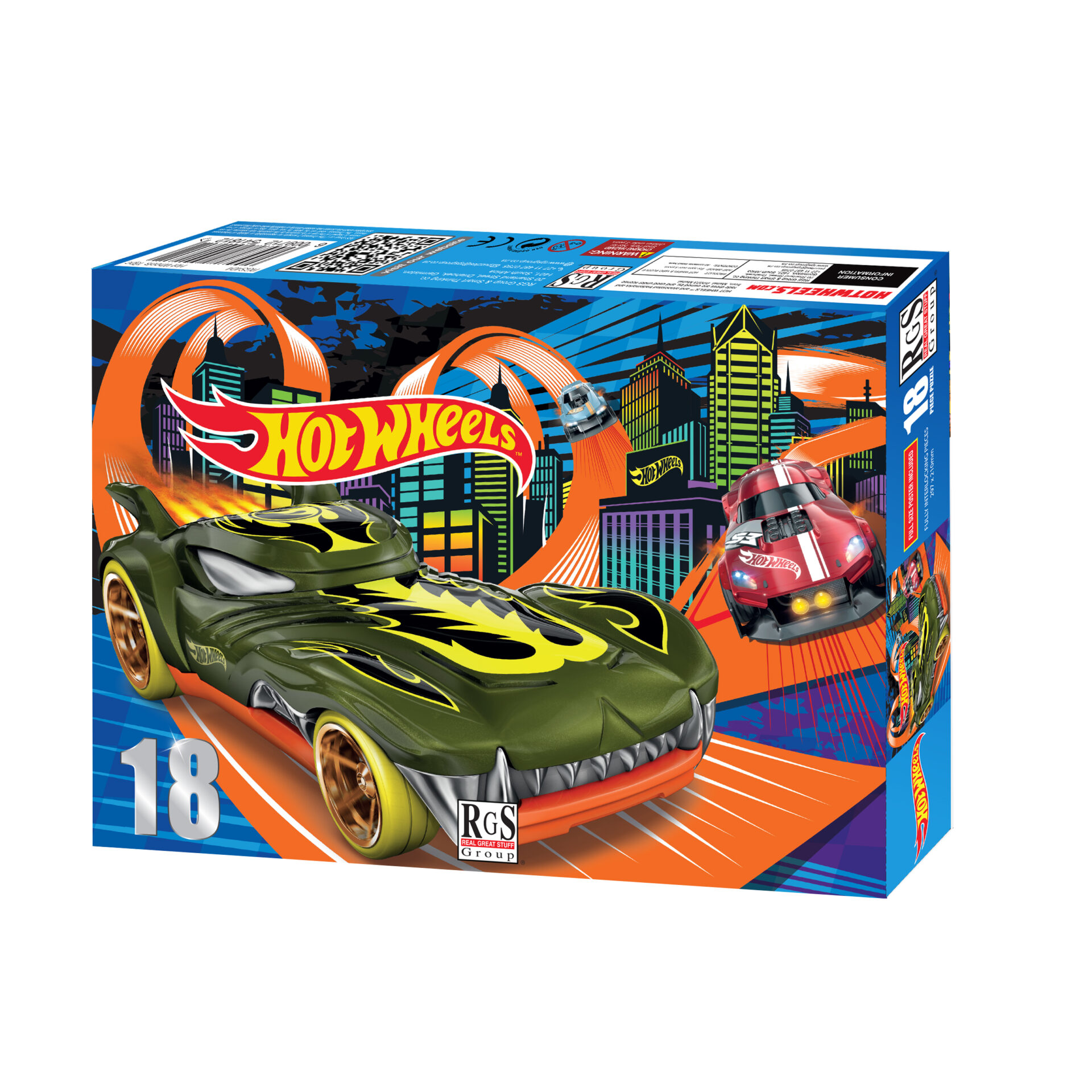 Hot Wheels Howlin’ Heat 18pc – RGS Group