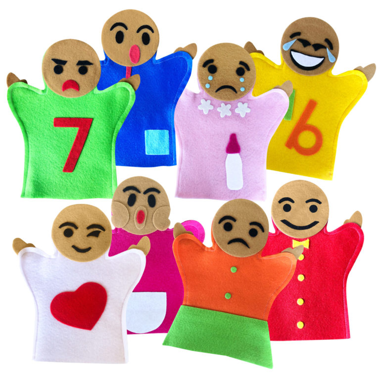Hand Puppets Emotions 8pc – RGS Group