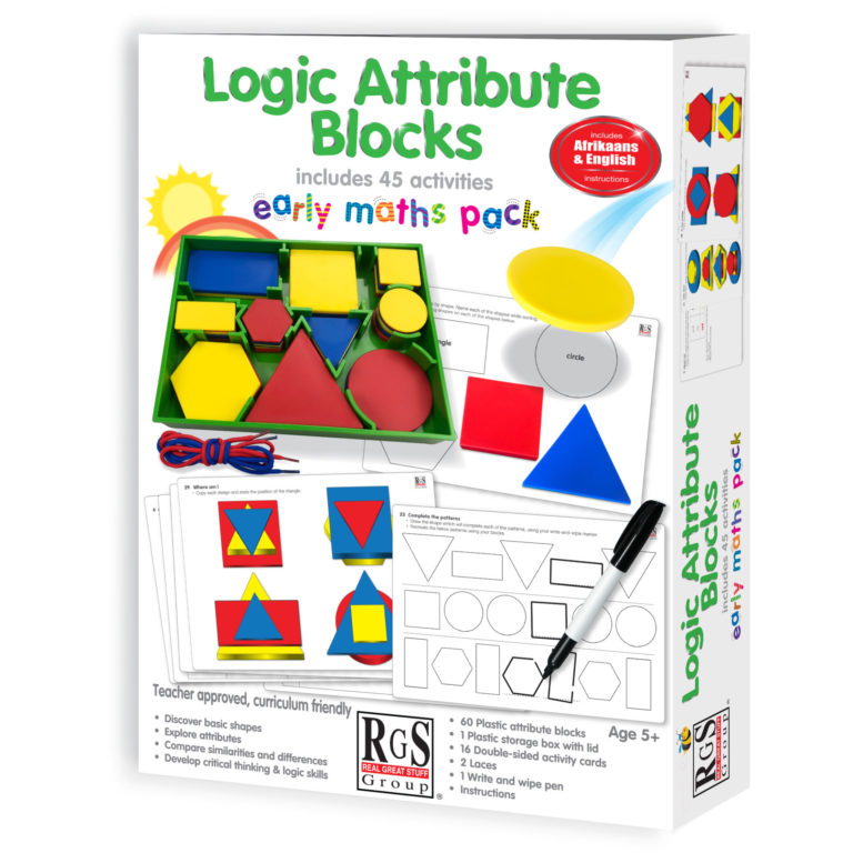 Logic Attribute Blocks early maths pack – RGS Group