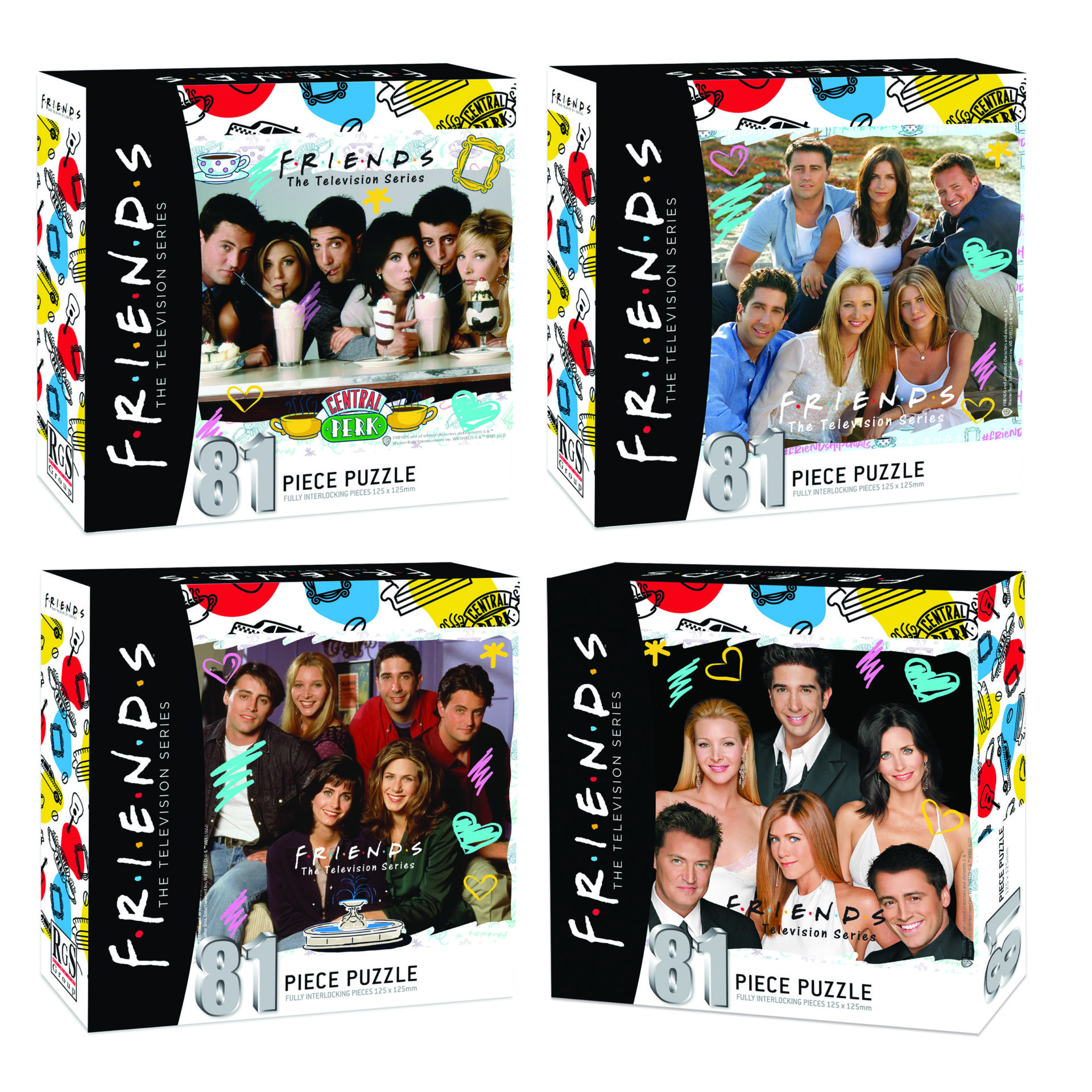 Friends 81pc Mini Puzzle Collection Pack – RGS Group
