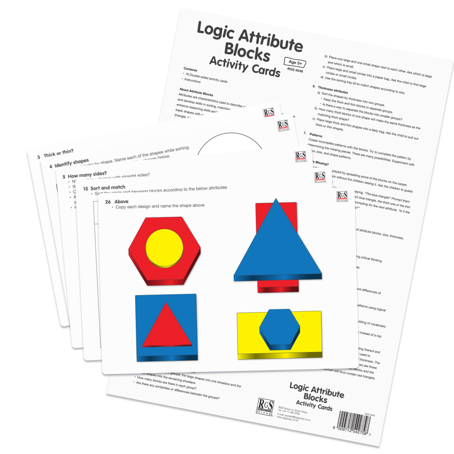 Logic Attribute Block Activity Cards – RGS Group