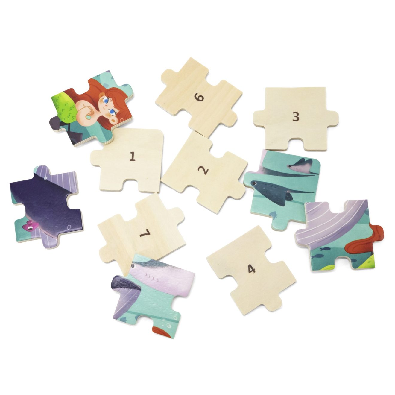 Wooden Puzzle Sea Secret 24pc – RGS Group
