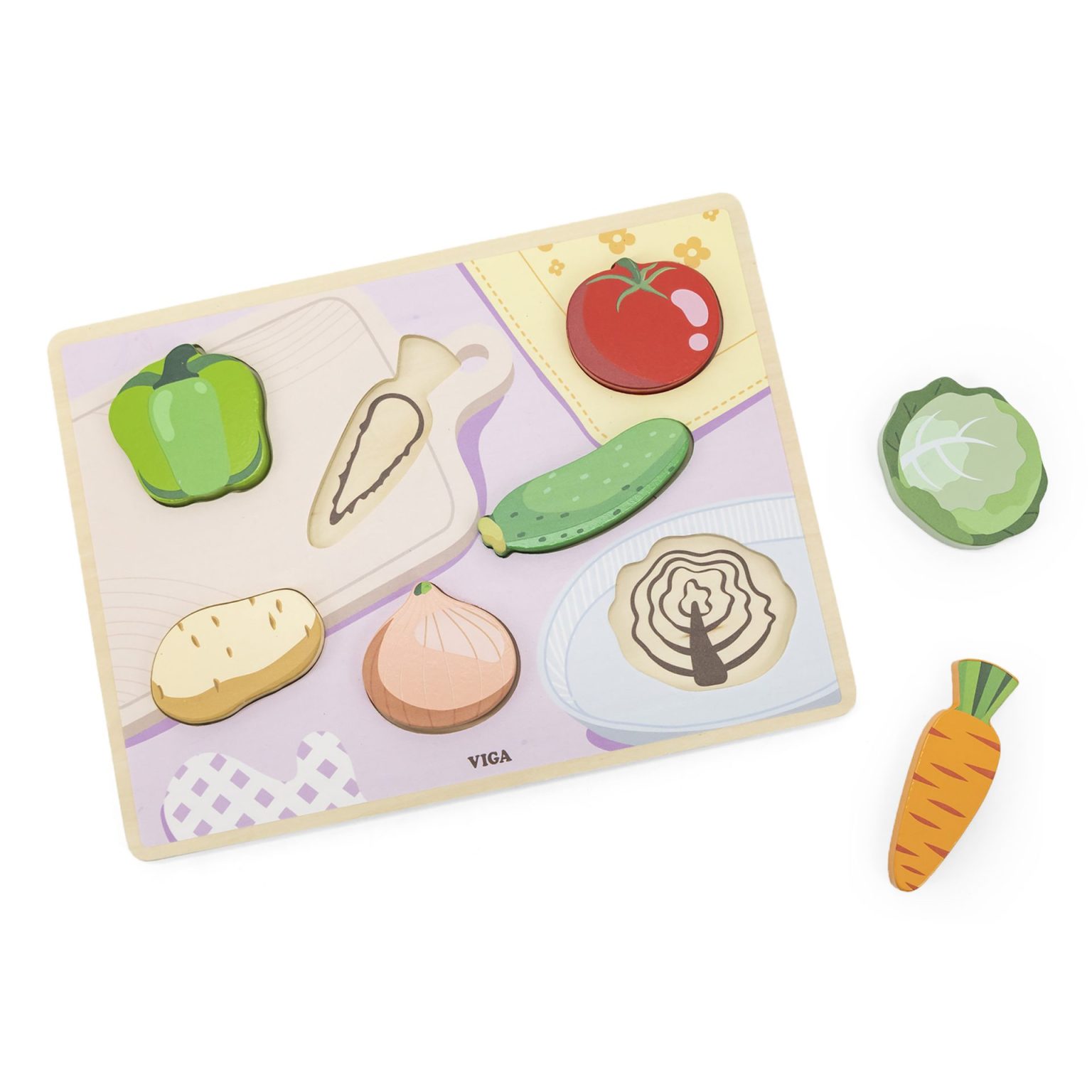 Chunky Puzzle Vegetables 7pc – RGS Group