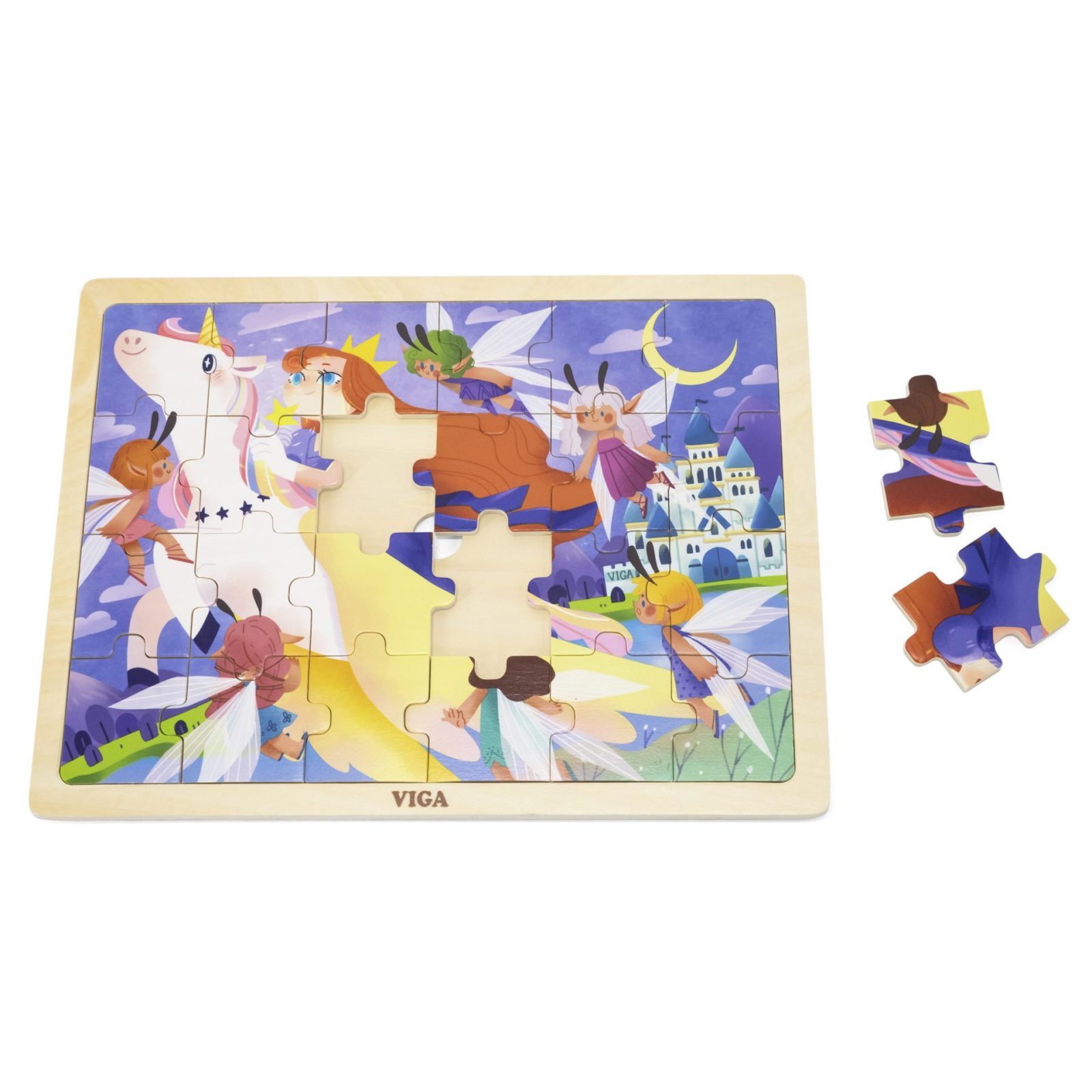 Wooden Puzzle Fairy Tale 24pc – RGS Group