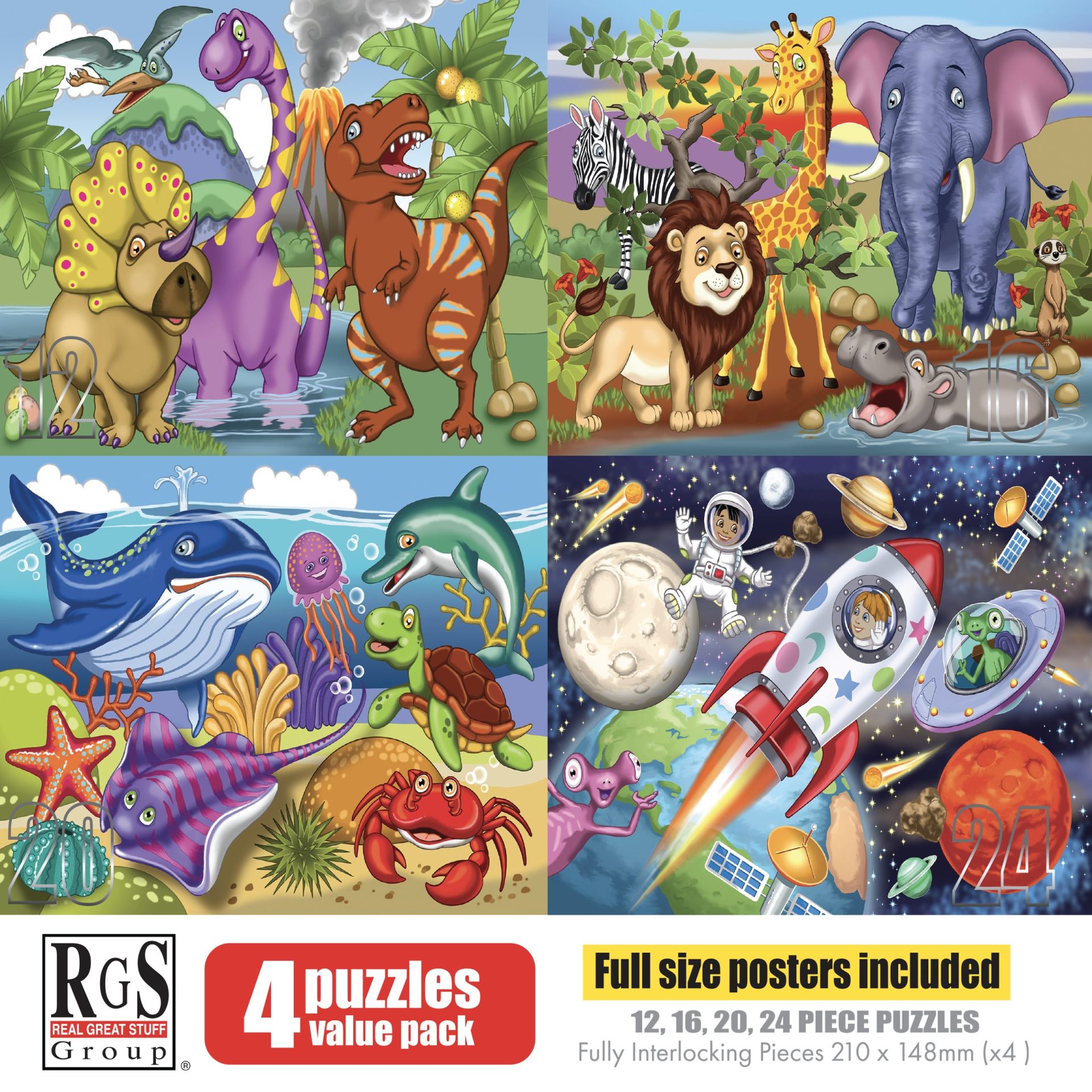 The Blue Planet 4 Puzzles Value Pack – RGS Group